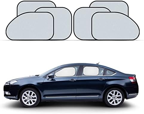 Amazon.com: Ajxn Pack-6 Car Sun Shade, 6 Pieces Car Sun Shades Used for ...