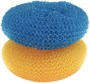 Amazon.com: Plastic Dish Scrubbers for Dishes Plastic Pot Round ...