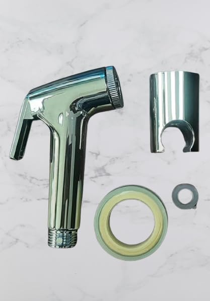 Health Faucet Gun with Hook and Teflon Tape | Hand Jet Bidet Spray Gun ...