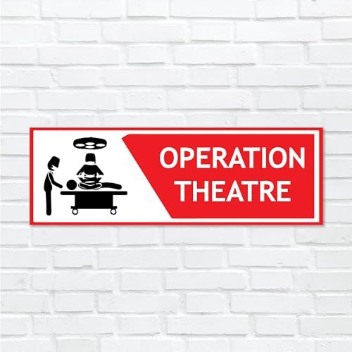 Buy SIGN EVER Operation Theatre Sign Board For Hospital Pharmacy ...