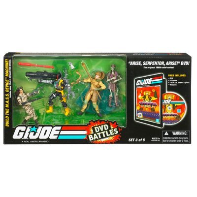 Amazon.com: G.I. JOE Hasbro 25th Anniversary DVD Battle Pack Arise ...