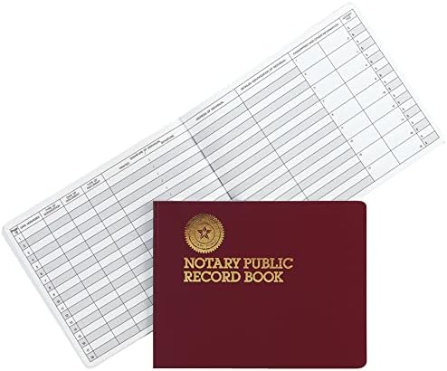 Amazon.com : JUBTIC Notary Journal Log Book - Notary Public Journal of ...