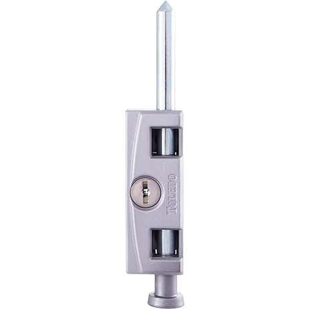 Amazon.com: Sliding Door Lock for Window Glass Patio Doors : Silver ...