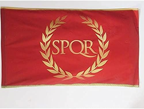 Amazon.com: AZ FLAG Roman Empire Table Flag 5'' x 8'' - Roman Empire ...