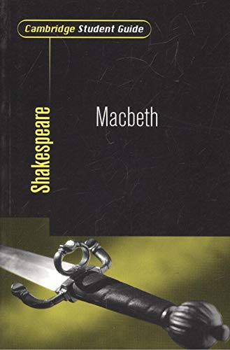 Cambridge Student Guide to Macbeth (Cambridge Student Guides) : Siddall ...