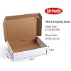 Lyeasw 9x6x2 Inch Shipping Boxes 20 Pack Corrugated Cardboard Box ...