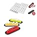 Silikomart Moule en silicone Fashion Eclair 130 x 25 H 25 mm + 10 plateaux + emporte-pièce ...