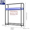 Amazon.com: Commercial Fabric Roll Storage Rack with Adjustable Hanging ...