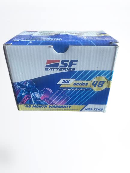 SF BATTREIES BIKE BATTERY (2W SERIES 48S-TZ2.5L) : Amazon.in: Car ...