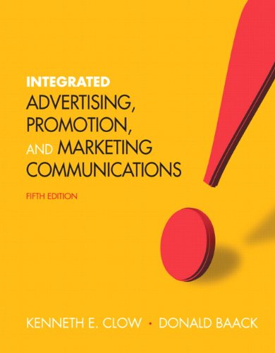 Intergrated Advertising, Promotion, and Marketing Communications ...