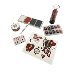 Amazon.com : Descendants: The Rise of Red Makeup Kit + Press On Nails ...