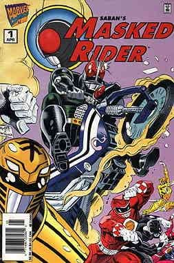 Amazon.com: Masked Rider #1 VF ; Marvel comic book | Saban Power ...