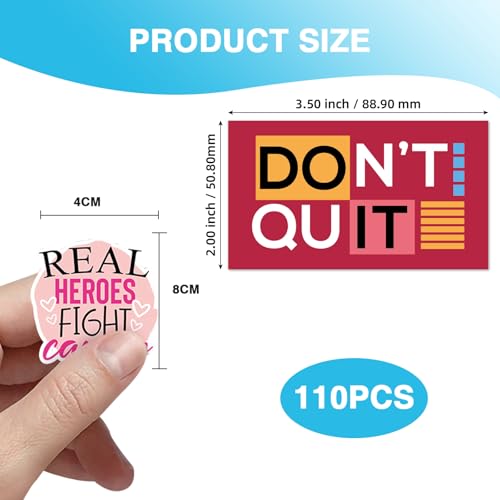 Colaren 110PCS Positive Affirmation Cards and Motivational ...