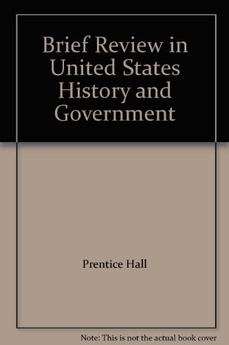 Amazon.co.jp: Brief Review in United States History and Government ...