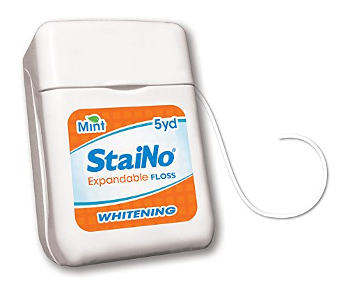 Amazon.com: Staino Dental Floss, Expandable 5yd/4.5m (Box of 72 ...