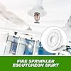 Shimeyao 12 Pcs Retrofit Recessed Fire Sprinkler Escutcheon 1/2" Ips ...