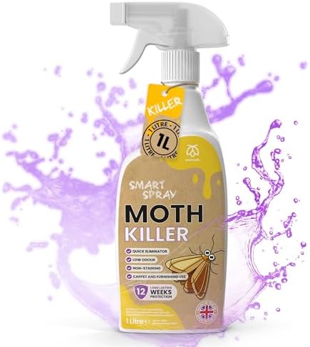 3 Pack Of Rentokil Insectrol Moth Killer 250Ml Spray : Amazon.co.uk: Garden