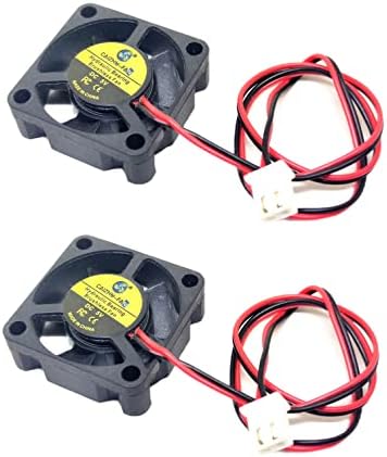 INVENTO 2Pcs 5V DC 30x30x10mm 3010 Axial Cooling Fan Brushless motor ...