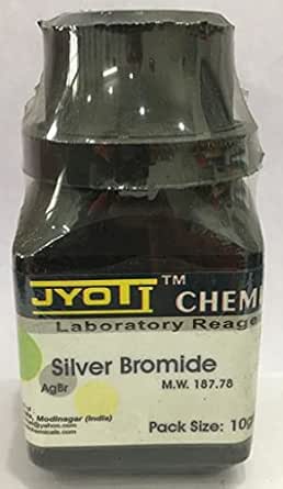 Jyoti Chemicals Silver Bromide 10gm : Amazon.in: Industrial & Scientific