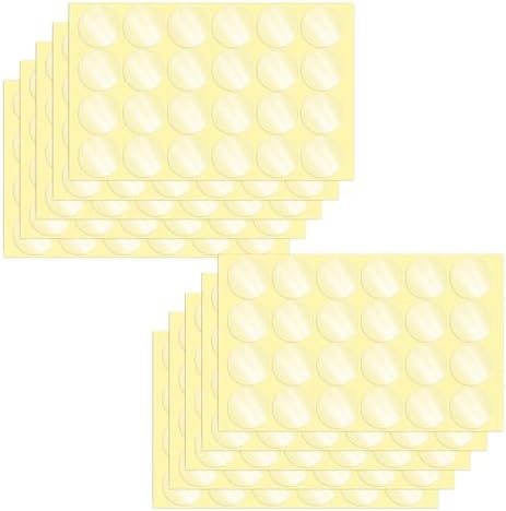 Amazon.com : YIKIADA Transparent Dots Stickers Vinyl 1.6 Inch Self ...