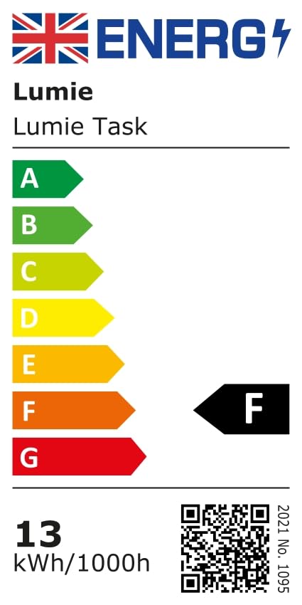 Lumie Vitamin L, Slim Light Box for Effective SAD Light Therapy, White ...