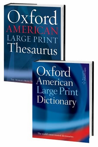 Large Print Pack: consisting of the Oxford American Large Print ...