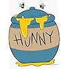 Amazon.com - Honey Pot Die Cut Vinyl Bright Print Sticker