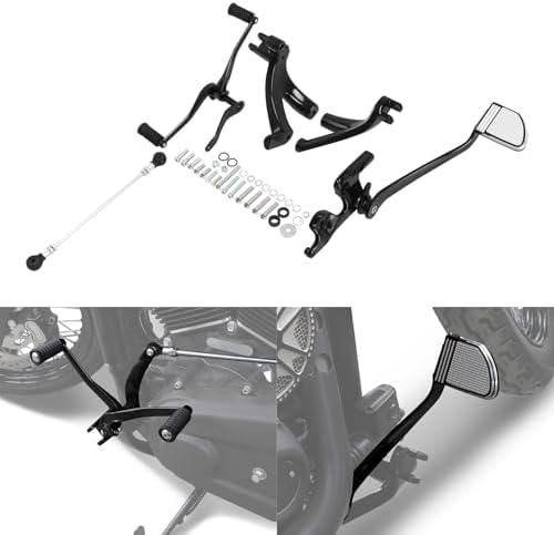 Amazon.com: TCMT Driver FootPegs Shift Lever Brake Pedal Standard ...