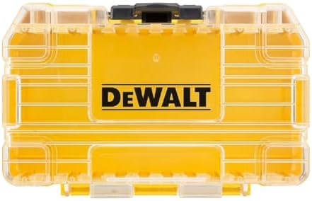Amazon.com: DEWALT Tough Case (Large) with Dividers Organizer, Tool Box ...