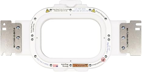 Amazon.com: Mighty Hoop 4x6 Magnetic Hoops Embroidery Hoops for BAi ...