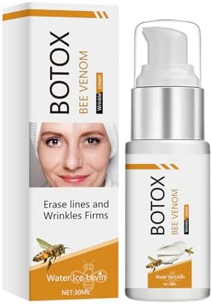 Amazon.com: Water Ice Levin 2PCS Botox Bee Venom Wrinkle Removal Cream ...