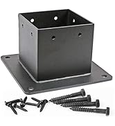 Amazon.com: Antsky 4x4 Post Anchor Connector (4 Pack), Stainless Steel ...