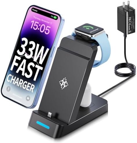 Amazon.com: Encased iPhone Charger Dock, Fast Charge Desktop Charging ...