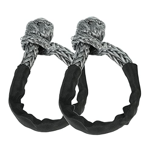 Snapklik.com : Aikosin 1/2 X 22 Synthetic Soft Shackle Rope - 43,000lb ...