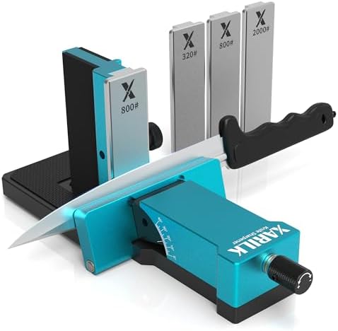 Amazon.com: XARILK Adjustable Rolling Knife Sharpener Kit – 10°-40 ...