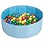Petsona Foldable Dogs Pool With Balls, Dry Pets Foam Ball Pit, Soft ...