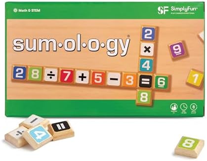 Amazon.com: SimplyFun Sumology Math Game - One of The Most Fun Math ...