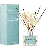 Amazon.com: L'odeur Vill Reed Diffuser Set, 6.7 oz(200ml) Gardenia ...