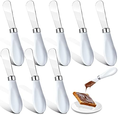 Amazon.com | Mixweer 8 Pcs Cheese Spreader Knives Butter Knife ...