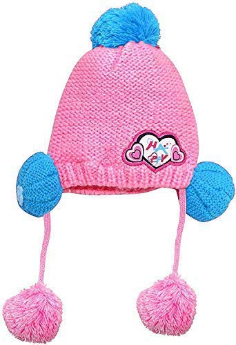 IYAAN Ear Cap for Winter for Kids Woolen Caps for Kids for Winter Light ...