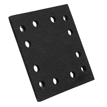 Square Sanding Replacement Pad, 4 Eyes 8 Hole Stick on Square Sanding ...