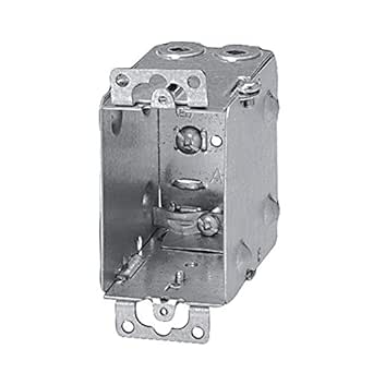 IBERVILLE 3" Gangable Device Box with Mounting Ears - Silver - Amazon.com