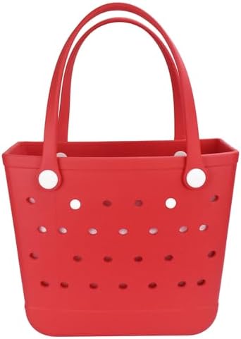 Amazon.com: Simple Modern Beach Bag Rubber Tote | Waterproof Medium ...
