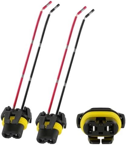 Amazon.com: 9005 9006 Pigtail Sockets Female Wiring Harness Headlight ...