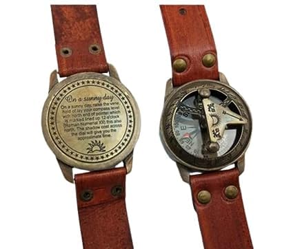 Antique Hand Watch Compass Designing and Brass Hand Watch Compass by SA ...