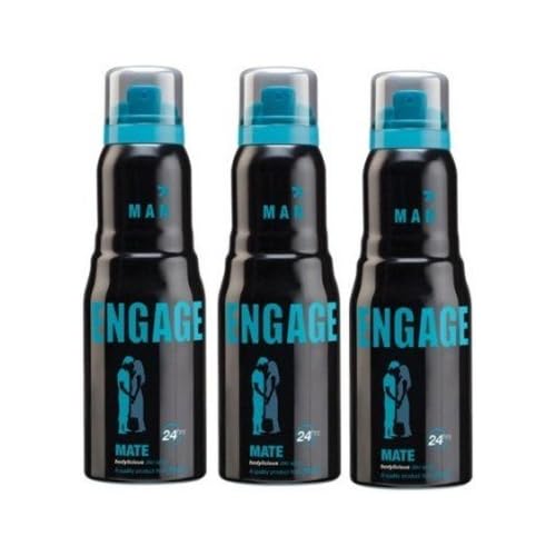 Buy Engage Man Bodylicious Deodorant Spray - Mate (150ml) (Pack of 3 ...