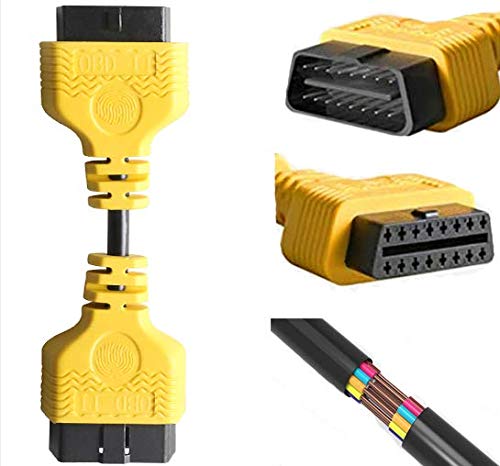 AUTOOL OBD Extension Cable Connector OBDII Extend Wire Connector ...