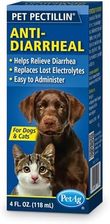PetAg Pet Pectillin Anti-Diarrheal - 4 oz - Helps Relieve Diarrhea or ...