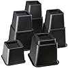 Amazon.com: Home It Adjustable Bed Risers - Elevation in 3, 5 or 8 Inch ...