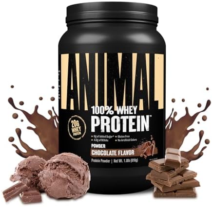 Amazon.com: Animal 100% Whey Protein Powder – Whey Blend for Pre ...